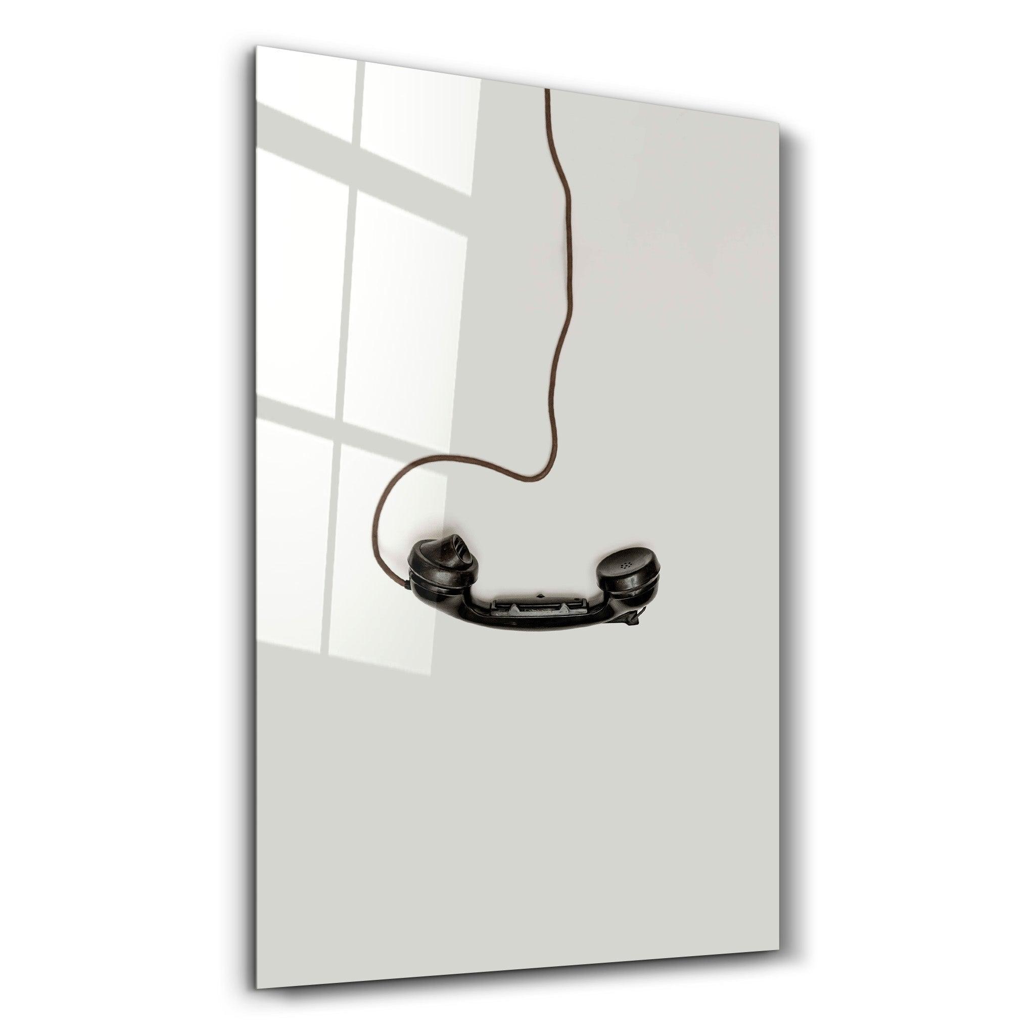 Call Me | Designers Collection Glass Wall Art – Artdesigna