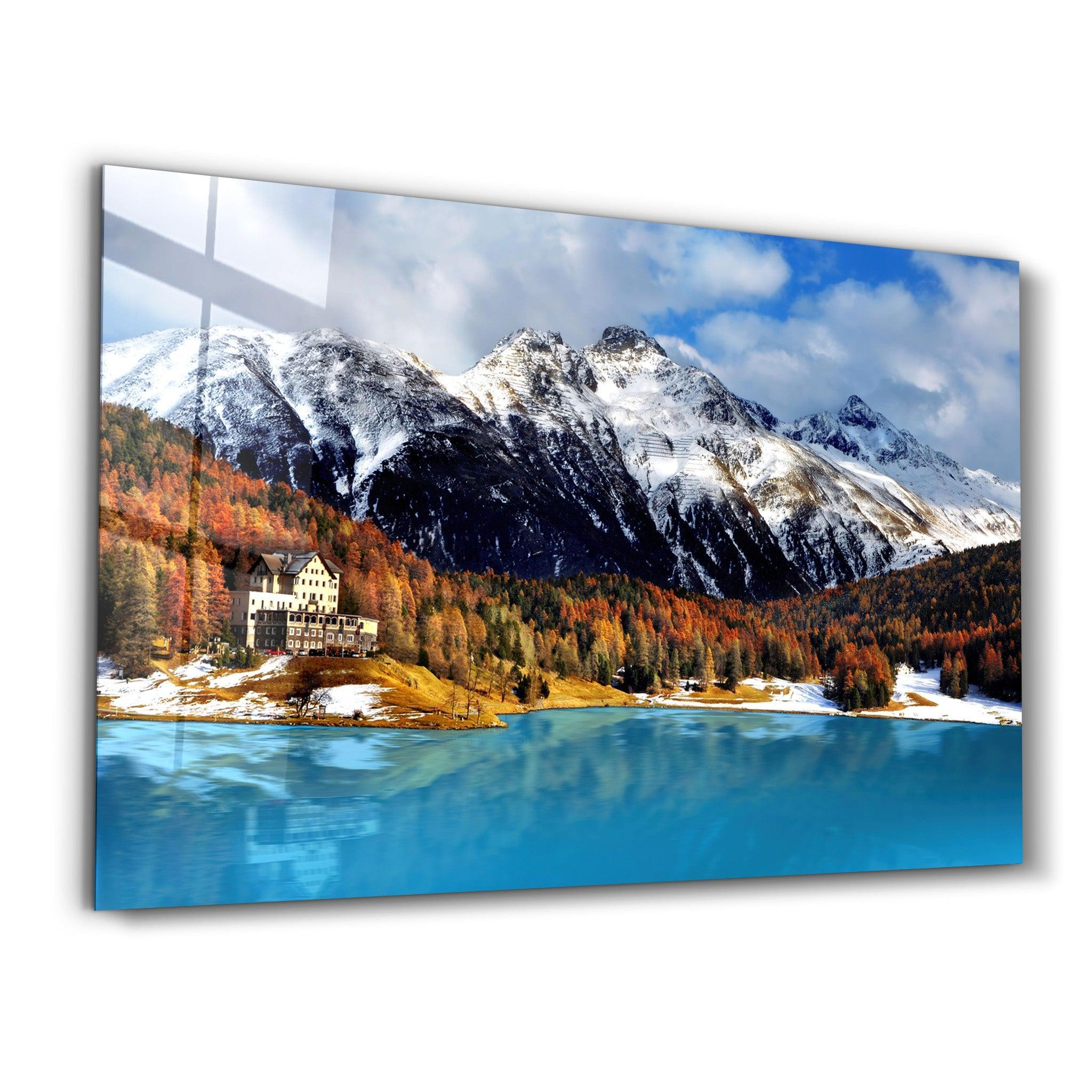 Beauty Of SWITZERLAND | Glass Wall Art – Artdesigna